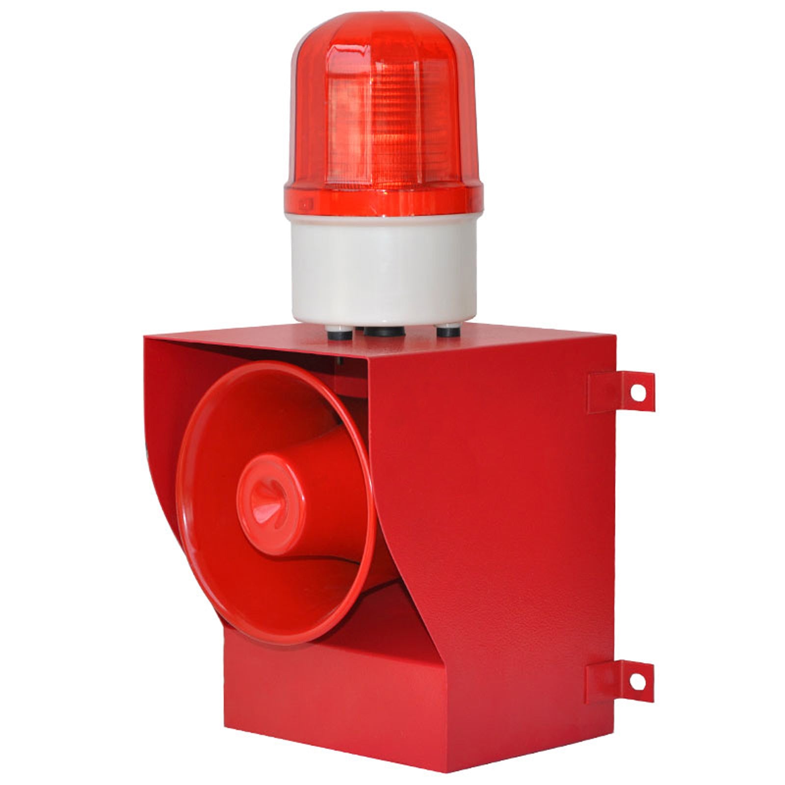 YASONG Alarm Siren Outdoor Industrial LED Siren Strobe IP65 Waterproof ...