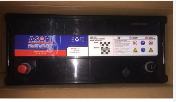 Asahi, Wet N100L, 12V 100AH, 537CCA – DELIGHT OptoElectronics Pte. Ltd