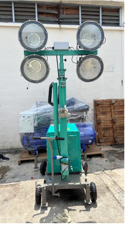 Aiko Tower Light Come with 5KW Generator With Round LED 200Wx4 | Model ...