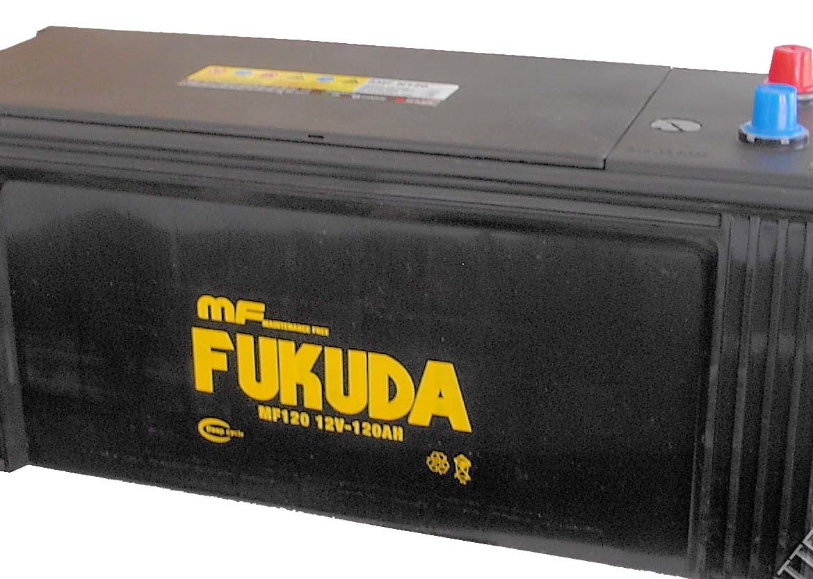 Fukuda MF120-12V Wet Cell (Class A) (130ah) M/F Battery – DELIGHT ...
