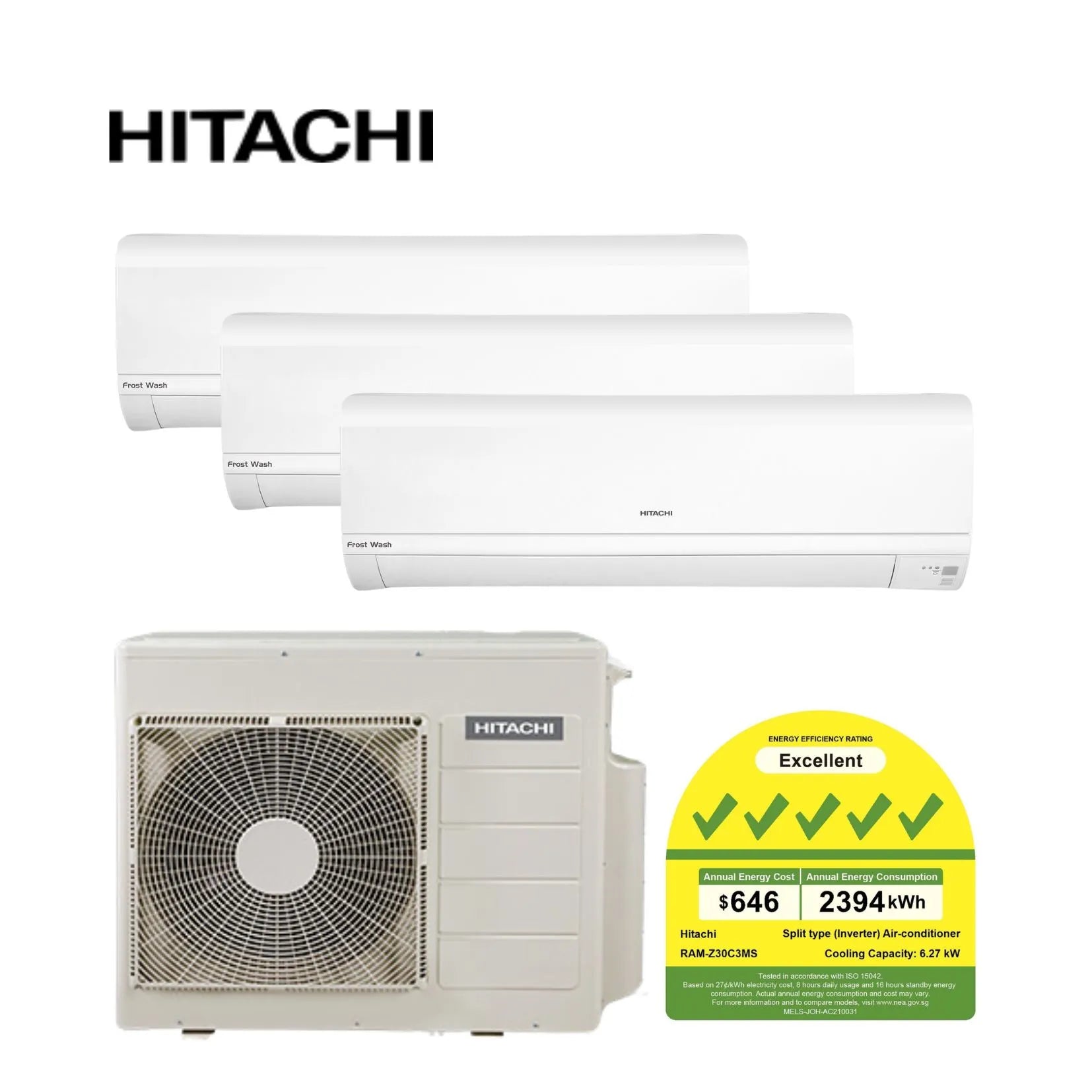 Hitachi SYSTEM 3 FrostWash® Series 5 Tick - SUPPLY ONLY – DELIGHT ...