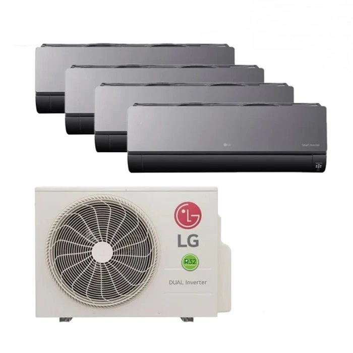 LG SYSTEM 4 (ARTCOOL + WIFI & IONIZER) R32 INVERTER AIRCON (5 TICKS) S ...