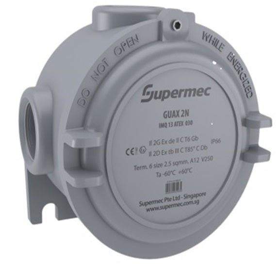 "Supermec Conduit & Terminal Box (EX D) GUA - Reliable Hazardous Area ...