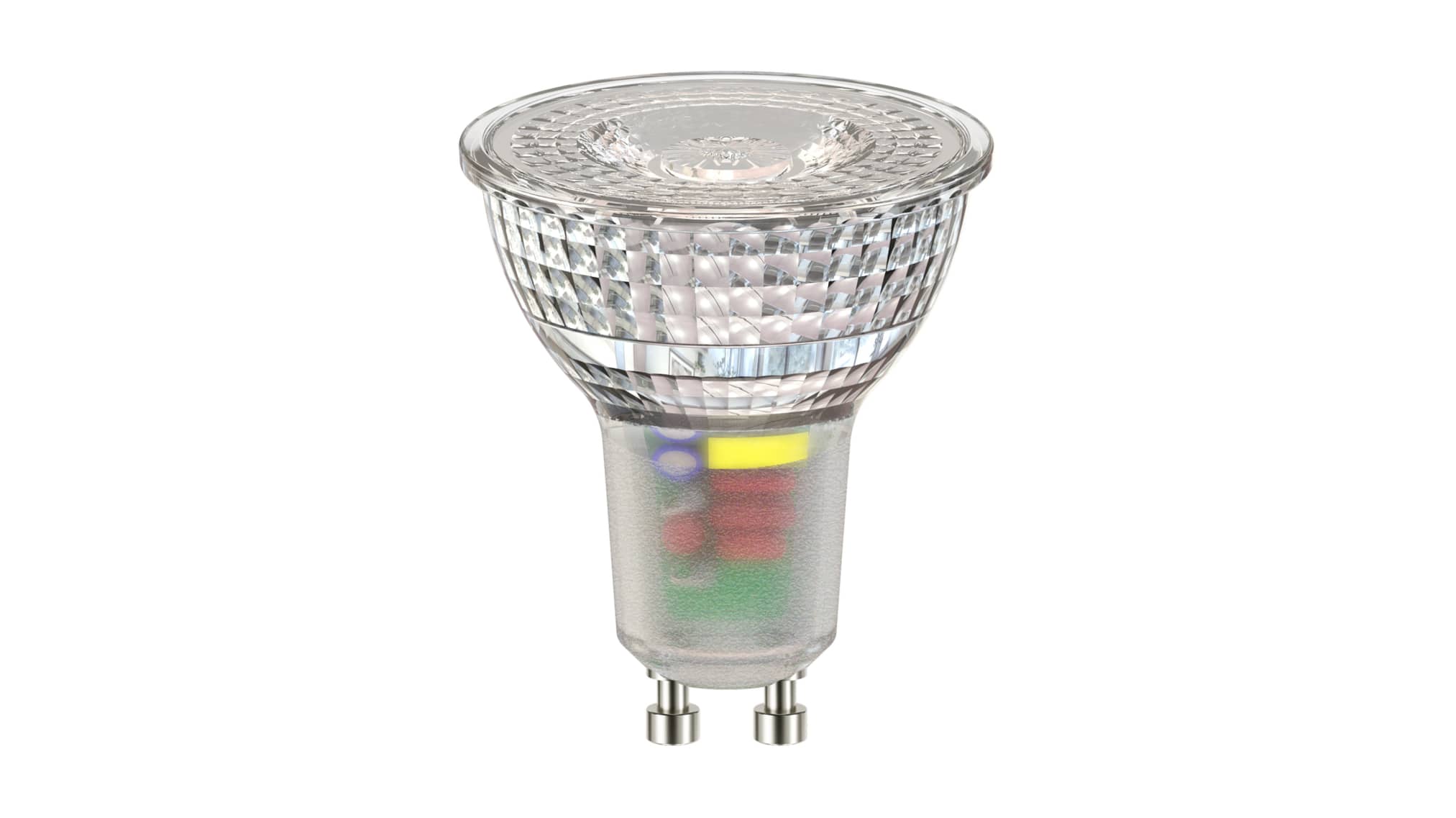 SHOT GU10 LED Reflector Lamp 6 W(70W), 3000K, Warm White, Reflector sh ...