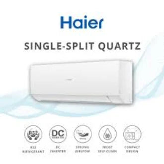 HAIER QUARTZ SYSTEM 1 R32 INVERTER AIRCON (2 TICKS) SUPPLY ONLY ...