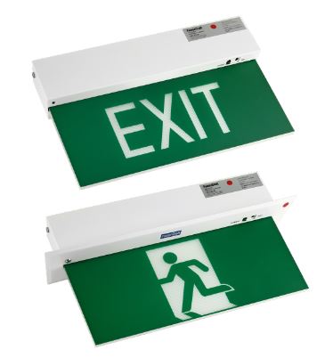 Powercraft EX-LED-M (NiCd 3Hrs) Recessed Mount Slimline Led Exit Light ...