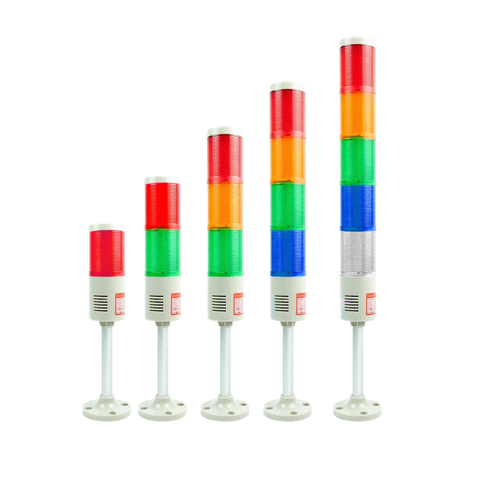 YASONG Tower Light IP44 Waterproof Multilayers Stack Warning Lights wi ...