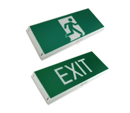 Powercraft EXB-LED-M-WP (NiCd 3Hrs) Weatherproof Led Exit Light ...