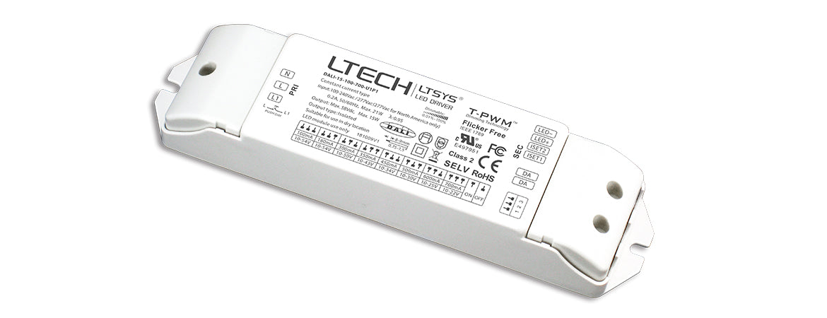 [China] LTECH DALI series Flicker Free CC DALI Dimmable Driver ...
