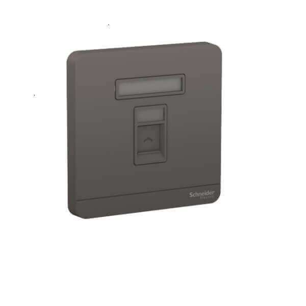 Schneider AvatarOn, RJ45, cat6e, shuttered, data socket, – DELIGHT ...